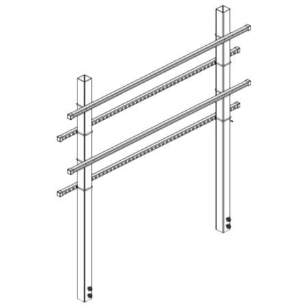 COMMSCOPE Bolt on channel H-Frame . - WirelessUnits.com