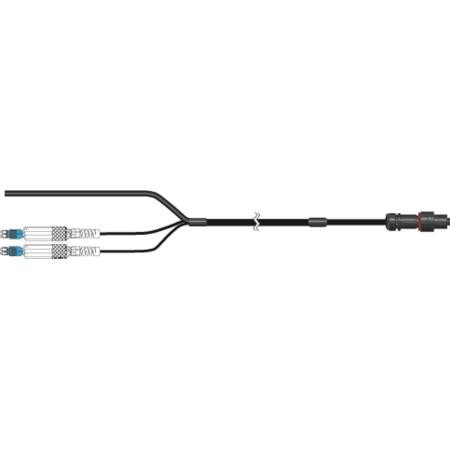 COMMSCOPE 30' HELIAX Hybrid Cable HQLC End 1: 4 fibers DLC for Nokia ...