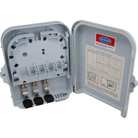 BUD INDUSTRIES FBR Series Distribution Fiber Optic Box ...