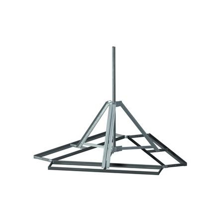 VALMONT Non-Penetrating Tripod, Heavy Duty, Accepts 2-3/8in - 4-1/2in ...