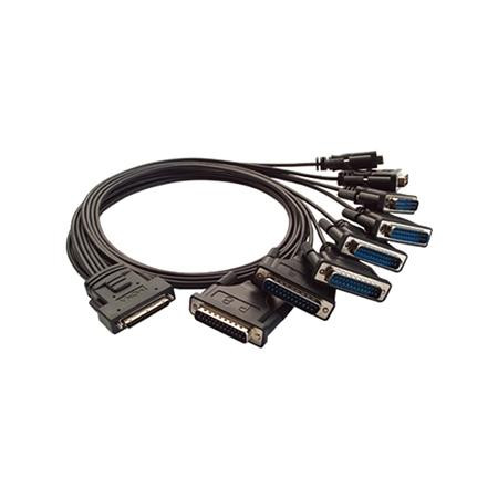 MOXA Cable/CBL-M68M25x8-100 (SCSI VHDCI 68 male to 8-port DB25 male ...