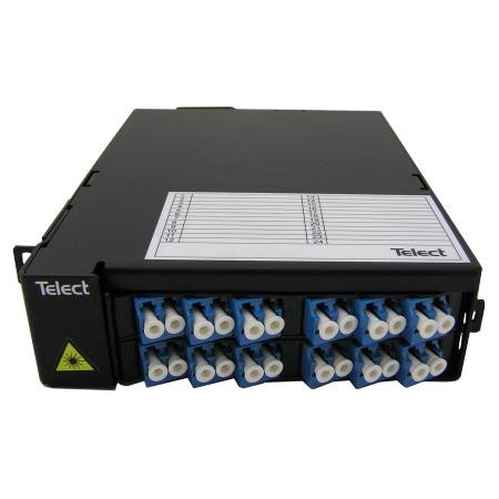 TELECT TELECT 24 PORT FIBER OPTIC PATCH MODULE LC/UPC . - WirelessUnits.com