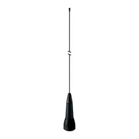 EM WAVE e/m-Flex IP67 Rated Poly Spring VHF 3dB Gain Roof Mount Antenna ...