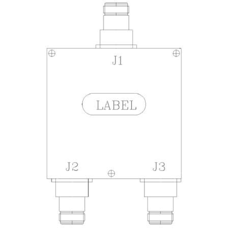 G-WAVE directional coupler. Band 130-520 Mhz, 100 Watt power rating ...
