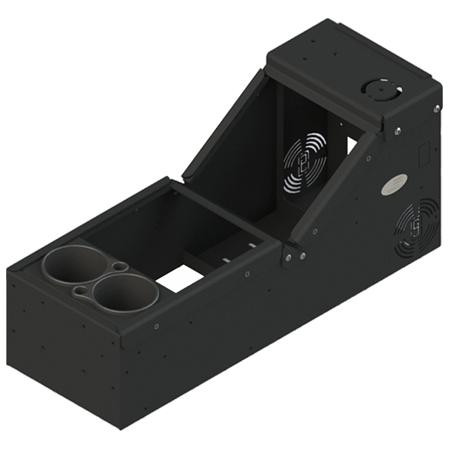 Gamber-Johnson 7170-0579-05 Kit: Universal sloped console box with a ...