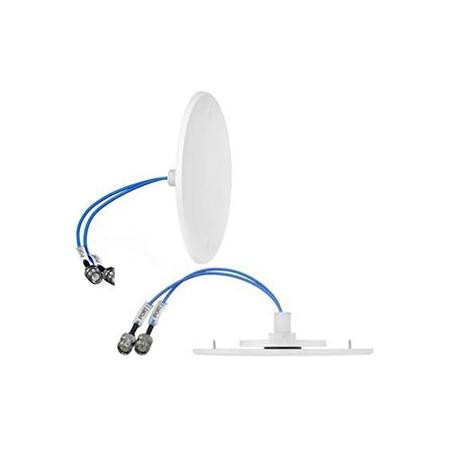 LAIRD 5G CFD MIMO DAS Antenna 12in cable, 4.3-10F connector, ceiling ...