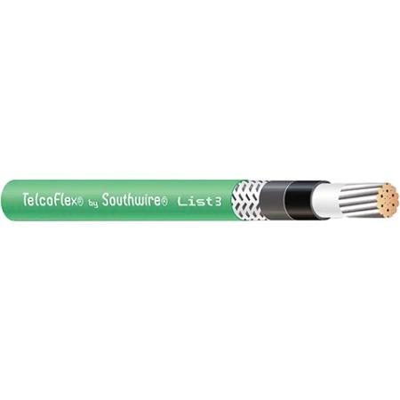 SOUTHWIRE TelcoFlex III Central Office Power Cable, 8 AWG, Single ...