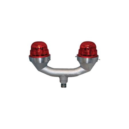 DIALIGHT Dual Light Red Infrared (IR) 120-240V AC. 5.5 Watts ...
