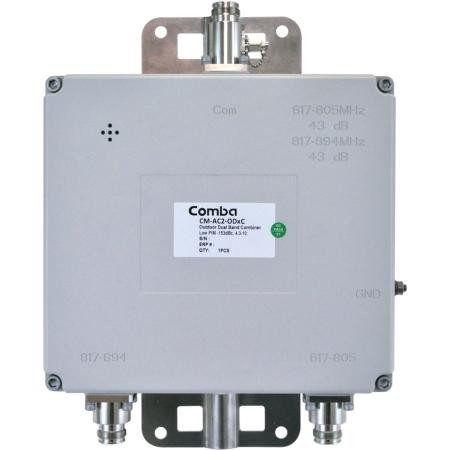 COMBA Dual Band Combiner, 617-805/817-894MHz, 4.3-10 connector, Full DC ...