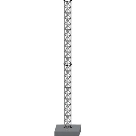 ROHN 55G 40ft freestanding tower. Includes all sections and hardware ...