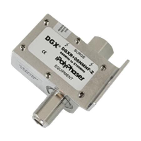 POLYPHASER Hybrid DC Pass RF Protector multistage, multi-strike, fast ...