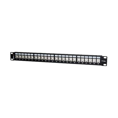 SIGNAMAX 24-Port Category 6A MT-Series Patch Panel, 1.75" H ...