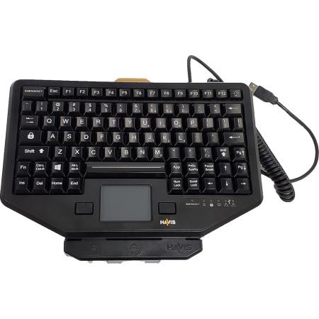 HAVIS Havis Rugged Chiclet Style Keyboard and Keyboard Mount (Patented ...