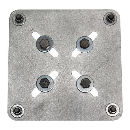 REMUS TOWER SERVICE 4 Bolt Square Bolt Pattern Universal Beacon ...