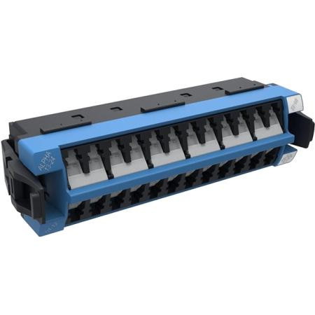 COMMSCOPE 360 Distribution Adapter Pack 12 LC Singlemode Blue ...