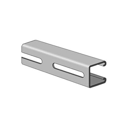 REXEL Power-Strut PS200S-10PG Channel with 3" Slots, Steel, Pre-Galv, 1 ...
