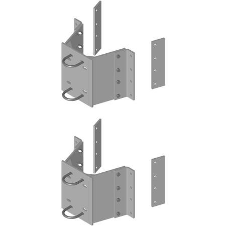COMMSCOPE Mid-span Mount for 2-7/8 in OD mounting pipe, plain end pipe ...