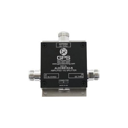 GPS NETWORKING Amplified GPS Splitter, 22dB Gain, 3 Female Ports (1 ...