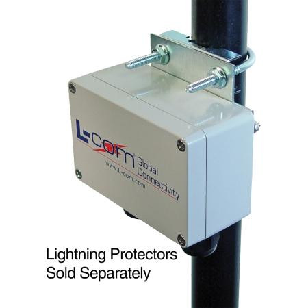 L-COM Mast Mounting Kit for ALW/ALS Series Weatherproof Lightning ...