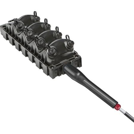 COMMSCOPE DLX Mini-MST, Fiber Optic Multiport Service Terminal, 8-port ...