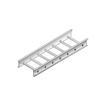 VALMONT Straight Aluminum Ladder Tray 6'' x 12'. . - WirelessUnits.com