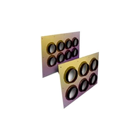 RFS Feed through entry panel 4 in, 4 holes, 2x2, grey ...