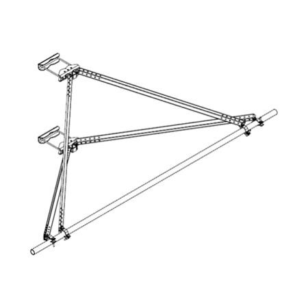 COMMSCOPE Adjustable Dual V-Stabilizer for a Tower, large leg size (8 ...