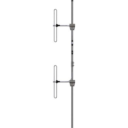 AMPHENOL ANTENNA 2-stack lightweight dipole array, 145-175 MHz, 500 W, 5 dBd (7.2 dBi), 50 Ohm ...