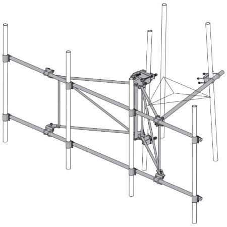 SABRE 12' ULTRA-Boom with 3' Standoff. Mounts to straight or tapered ...