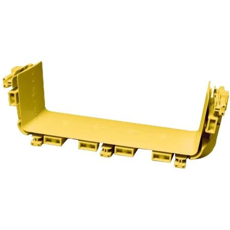 COMMSCOPE FiberGuide Snap-Fit Junction, 4 in x 12 in, yellow ...