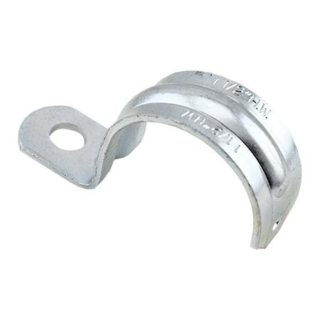 ALL-PRO FASTENERS 1 1/2" RIGID ONE HOLE CONDUIT STRAP STEEL ZINC PLATED ...