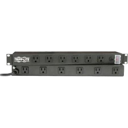 DDB UNLIMITED 19" rack mount power strip. 125 VAC, 15 Amp ...