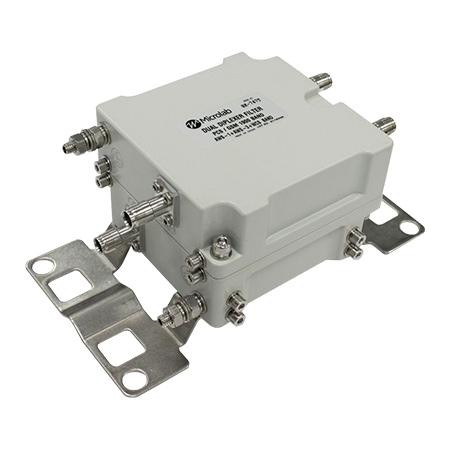 MICROLAB Diplexer quad side-side PCS/ AWS+WCS 20W NEX10 -1 ...
