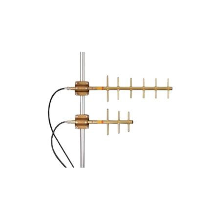 LAIRD 450-470 MHz Fully Welded, Gold Agonized Yagi, 10 elements, with ...