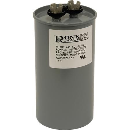 INTERNATIONAL TOWER LIGHTING Day Capacitor, 70uf, 1KV, C1, C2 ...
