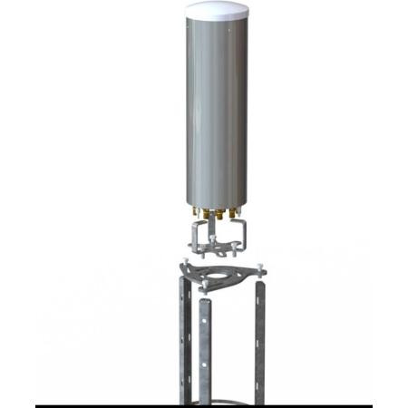 COMMSCOPE Small Cell Pole Top Mount with Stand off Bracket for 8" to 11 ...