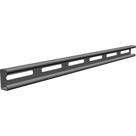 COMMSCOPE 1-5/8 in Slotted Galvanized Square Support Rail, 10 ft ...