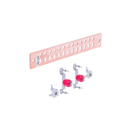 HARGER 1/4 x 2 x 10 tin universal ground bar - WirelessUnits.com