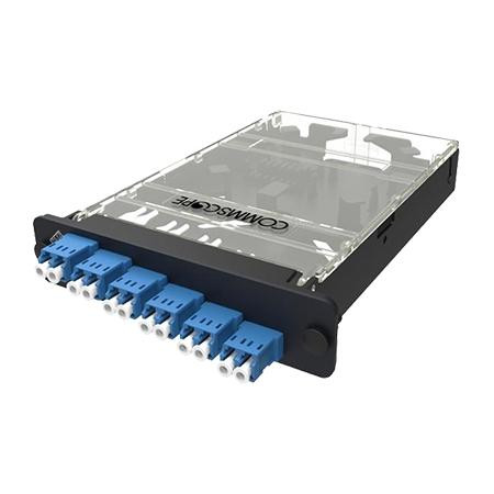 COMMSCOPE TeraSPEED Splicing Cassette with Pigtails, 12 LC , 900?m, 6 ...