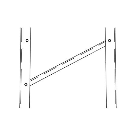 TRYLON Diagonal Cross Brace for Trylon Tower, #23 for cross section ...