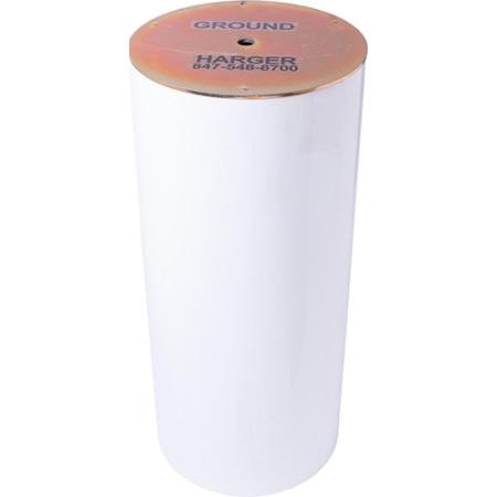 HARGER Inspection Well. 10" X 24" PVC with steel cover to allow ...