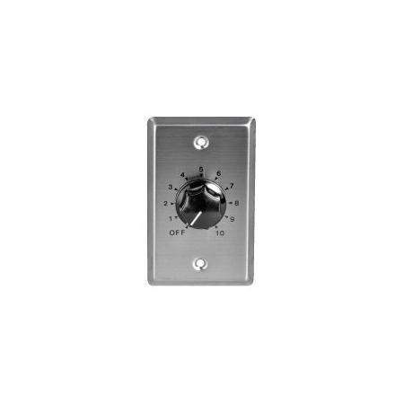 SPECO 10W 70/25 Volt Decora Wall Plate Volume Control, White ...