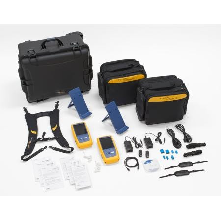 FLUKE NETWORKS 2GHZ PRO KIT V2 (DSX, CFP, OFP, INSPC), W/WIFI & 1 YR ...
