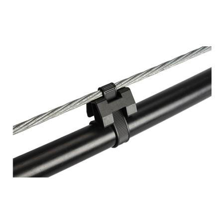 HELLERMANNTYTON Cable Tie 12.4" X .50" outside serrated for parallel routing, high impact ...