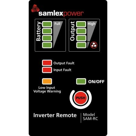 SAMLEX Inverter Remote Control for Modified Sine Wave units. Includes ...