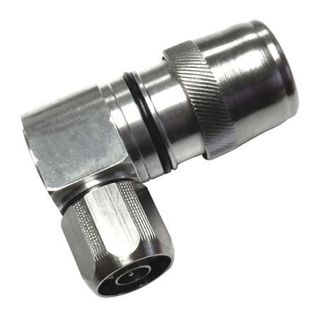 JMA UXP Connector for1/2" SuperFlexible. 50 Ohm. N Male Right Angle ...