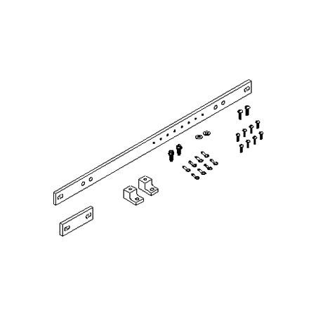 HARGER 1/4" x 1.25" x 24" Rack Ground Bar Kit. Includes hardware ...