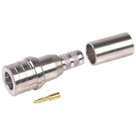 RF INDUSTRIES QMA Male Crimp connector for RG-233, RG-55, RG-142 cable ...