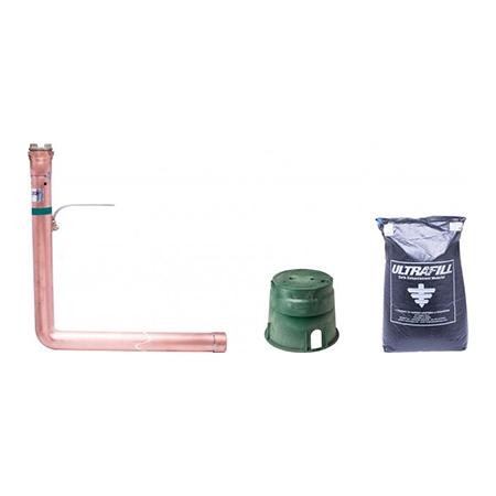 HARGER 10' x 2-1/8" Chemical Ground Rod. Consists of a 10' Horizontal ...