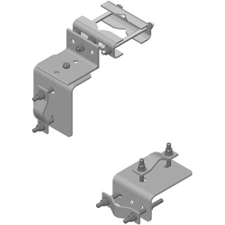 COMMSCOPE Stiff Arm Adapter Kit. Universal for 1-1/4" to 3-1/2" OD pipe ...